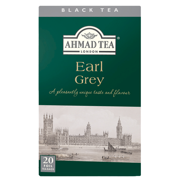 Ahmad Tea | Earl Grey | 20 alu zacskó - Ahmad Tea - hivatalos webáruház ...